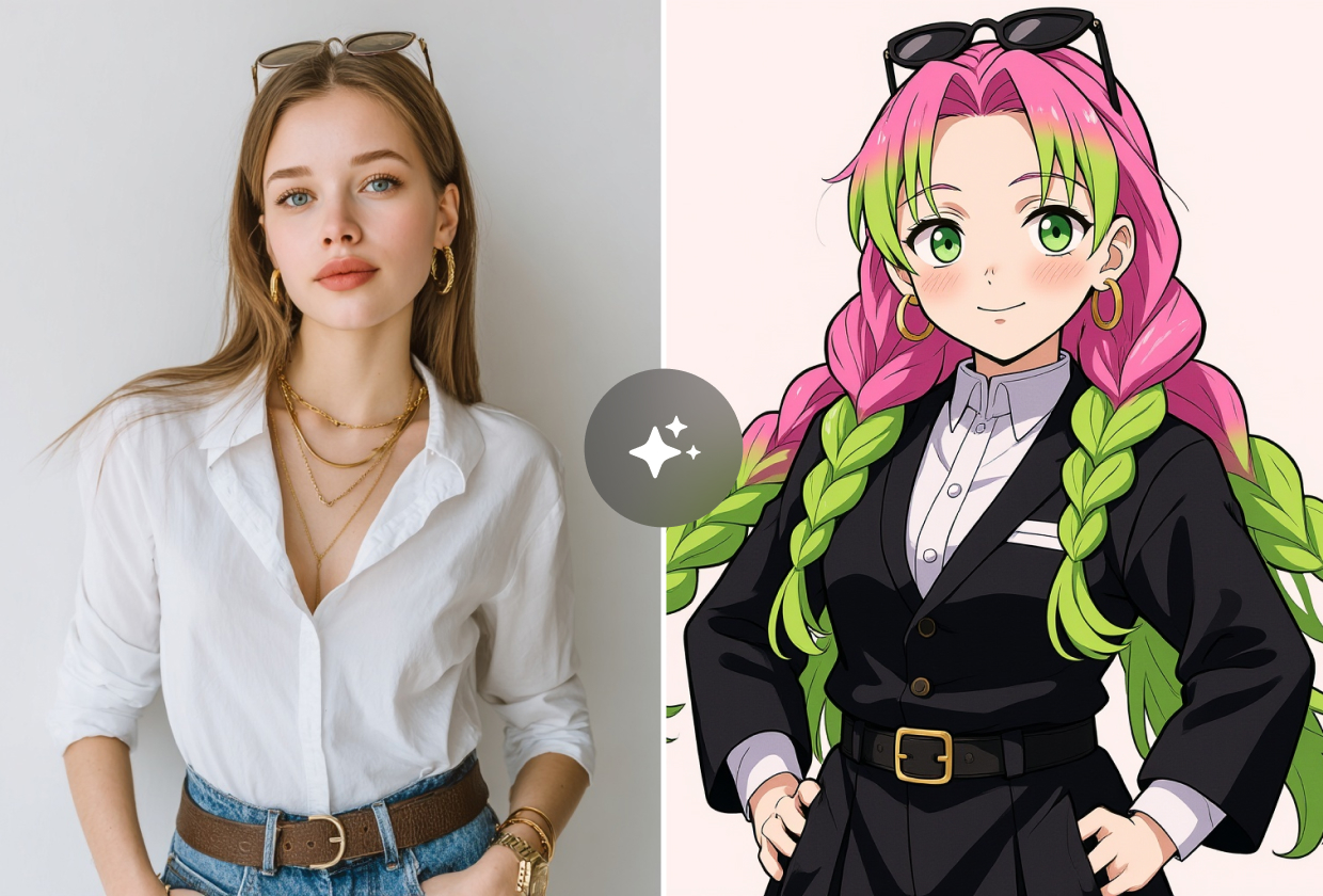 Demon Slayer Filter | Transform Your Selfies into Stunning Demon Slayer Portraits